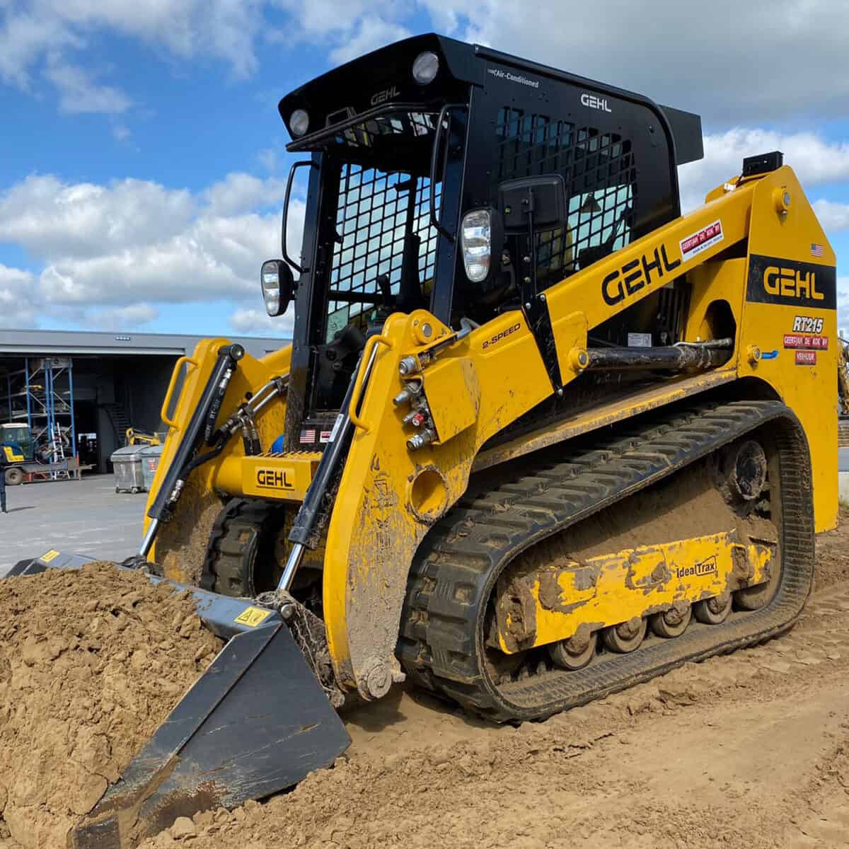Gehl RT215 - Schranklader kopen of huren bij Geert-Jan de Kok